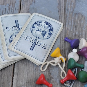 Vintage / Antique First Edition - 1940s - Clue / Cluedo - Replacements ...