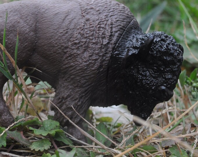 American Bison / Buffalo Figurine for Diorama, OOAK, Repaint, Crafting ...