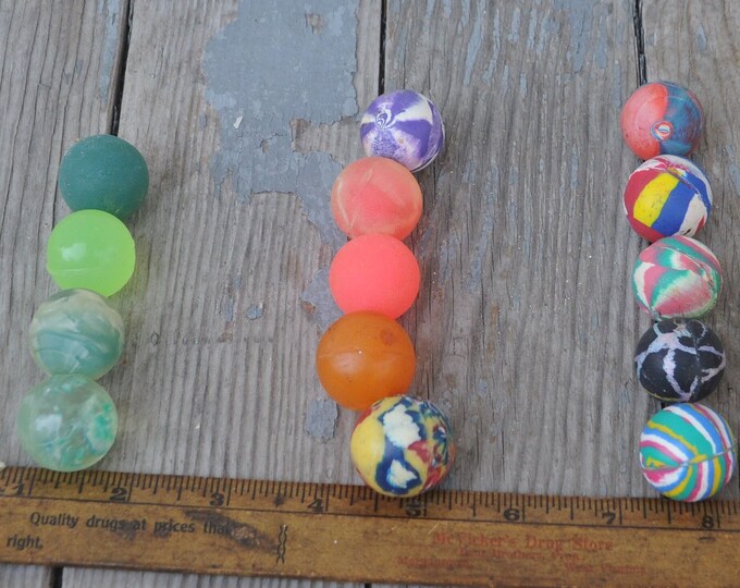 Vintage 1970s - 1980s Bouncy Balls / Super Bounce / High Bounce ...
