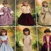 Simplicity 2768 DIY Historical Costumes for 18 Dolls American Girl ...