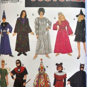Simplicity 9175 - Mix-and-match Kids' Halloween Costumes - Wizard ...