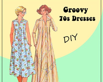 Vogue 2913 Vintage 1970s Vogue Basic Design Pattern Dress | Etsy