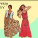 Butterick 6524 - Adorable Easy-sew Sundress & Bolero - Vintage 1980s ...