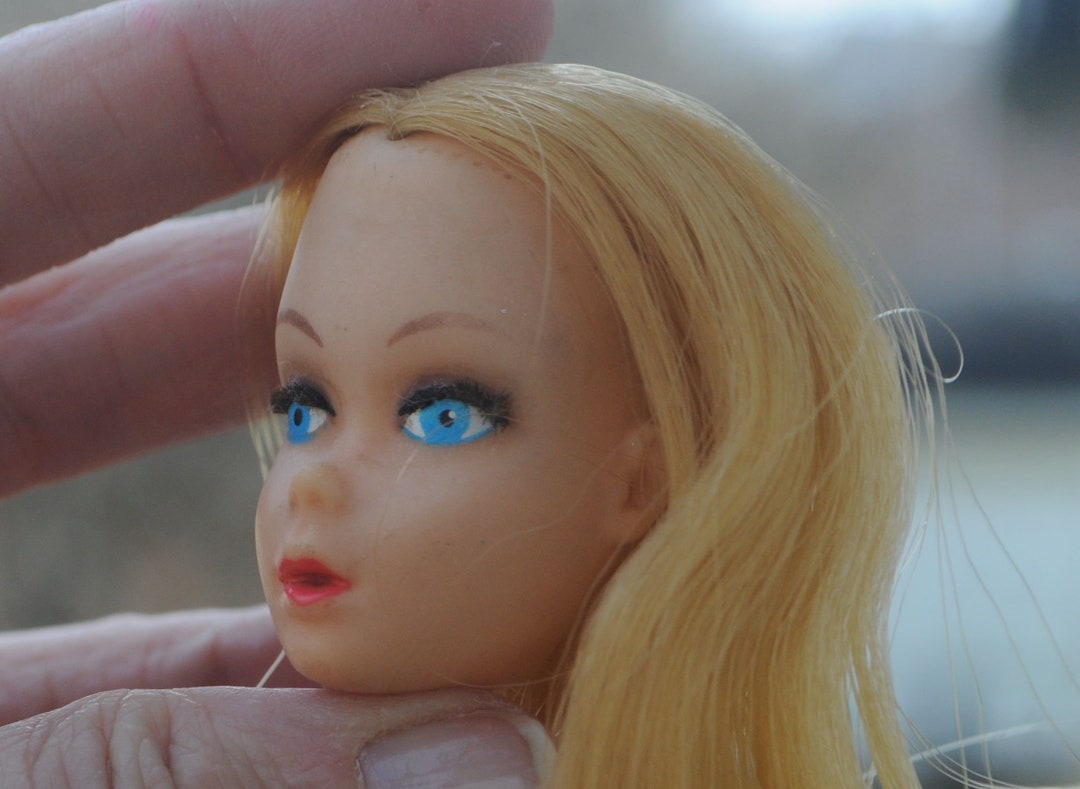 Vintage Mariclare Doll Head Only - TNT Barbie Clone - Mod, Twist 'n ...