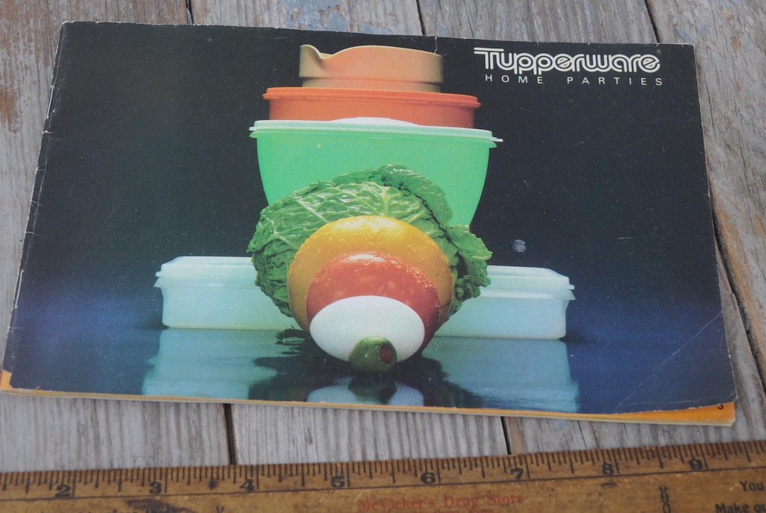 Vintage 1980s Tupperware Catalog - Kitsch, Retro, Toys, Kitchen Storage ...