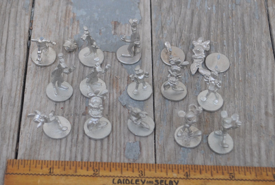 Disney Metal Monopoly / Scene It Pieces Replacements, Altered Art ...