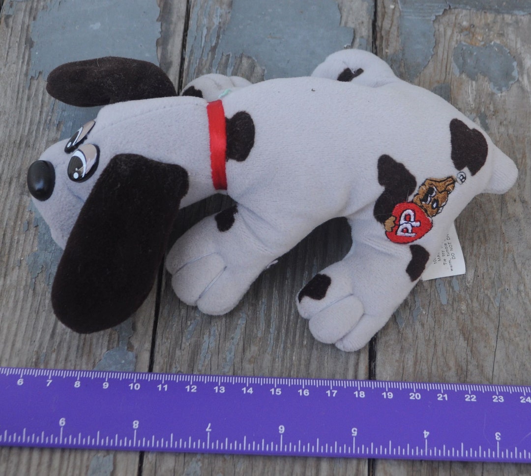 Vintage 1980s Tonka Pound Puppy Newborn Grey and Black Beagle Good ...