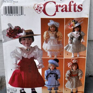 Simplicity 7998 DIY Victorian Style Doll Clothes Clothes for American ...
