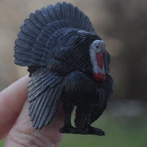 Vintage 1980s Model TURKEY for Diorama Barnyard Farmyard - Etsy