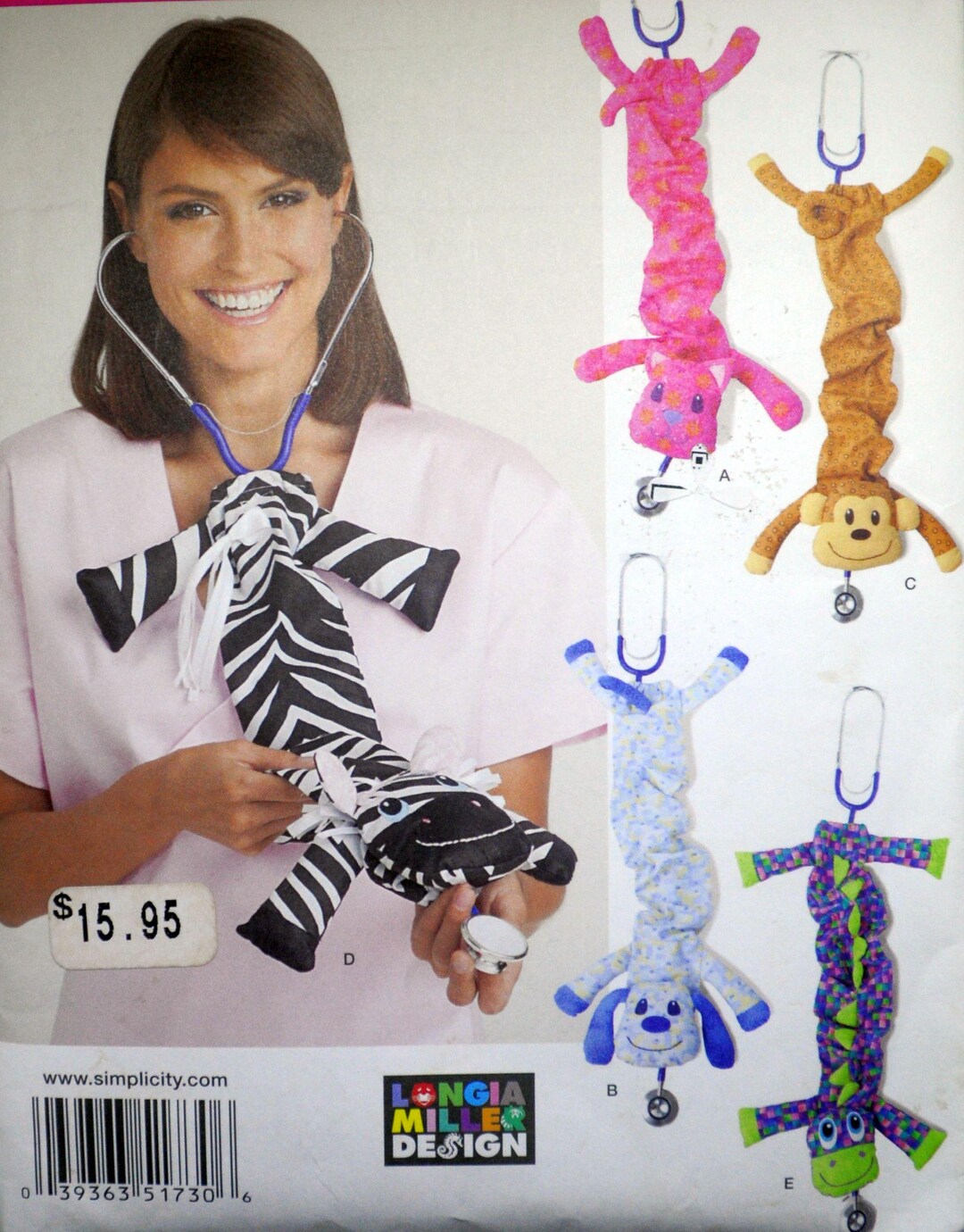 Simplicity 1730 - DIY Stethoscope Covers for Nurses, Doctors, Aides ...