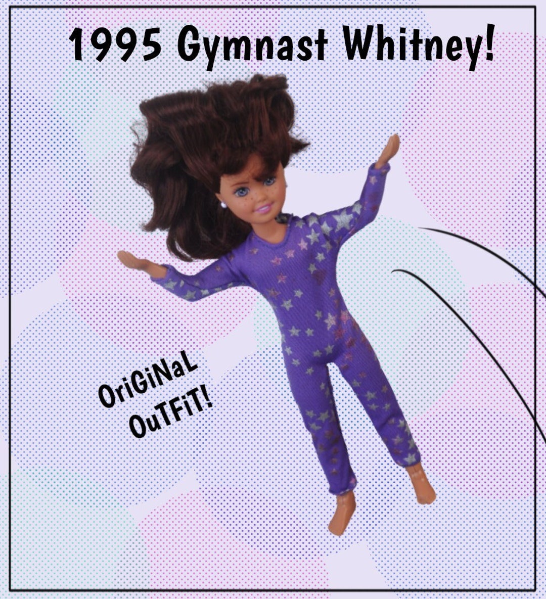 Vintage 1995 Gymnast Whitney Doll Friend of Stacie for - Etsy