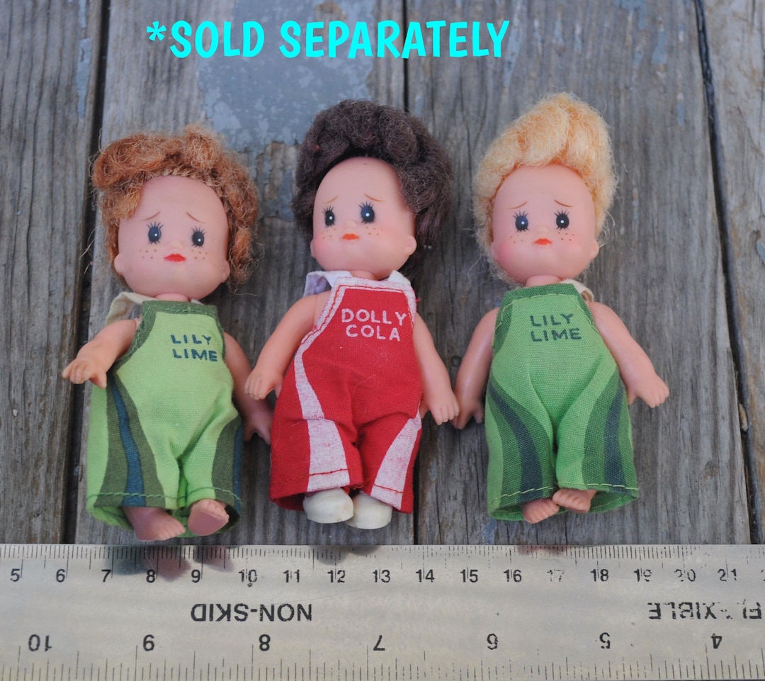 Vintage Liddle Kiddle Clone Dolls - Kawaii / Cute Miniature Doll ...
