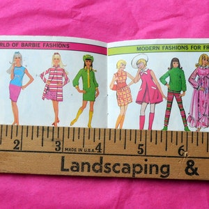 Vintage 1967 World of Barbie Fashions Ephemera Barbie Outfit ...