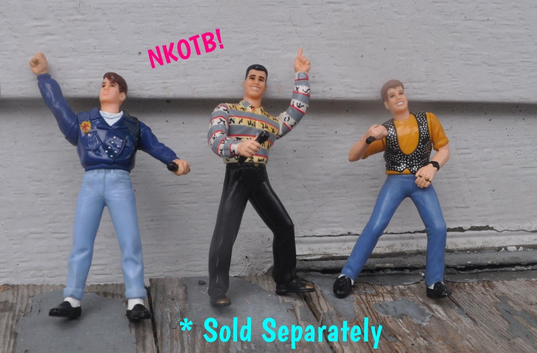 Vintage 1990s New Kids on the Block / ACTION FIGURES / Joe, Jon, Danny ...