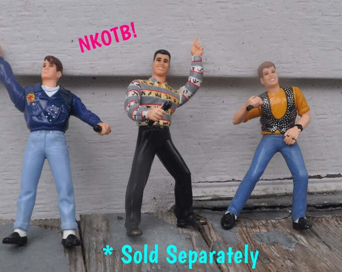 Vintage 1990s New Kids on the Block / ACTION FIGURES / Joe, Jon, Danny ...