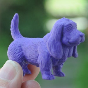 Vintage 1980s RUSS Dog Erasers / Vinyl / Rubber Figurines - Dollhouse ...