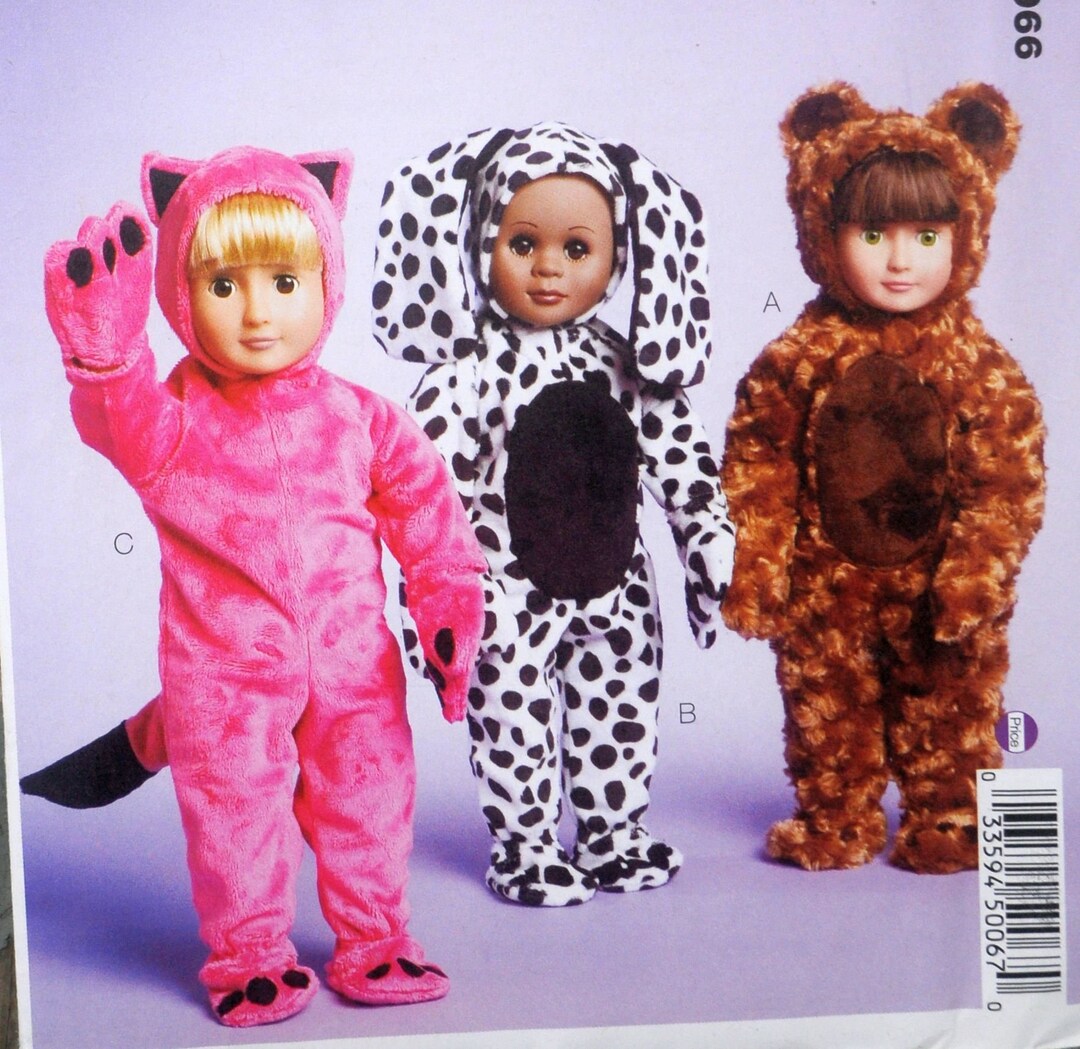 Kwik Sew K3966 - DIY Costumes for American Girl or Similarly-sized 18 ...