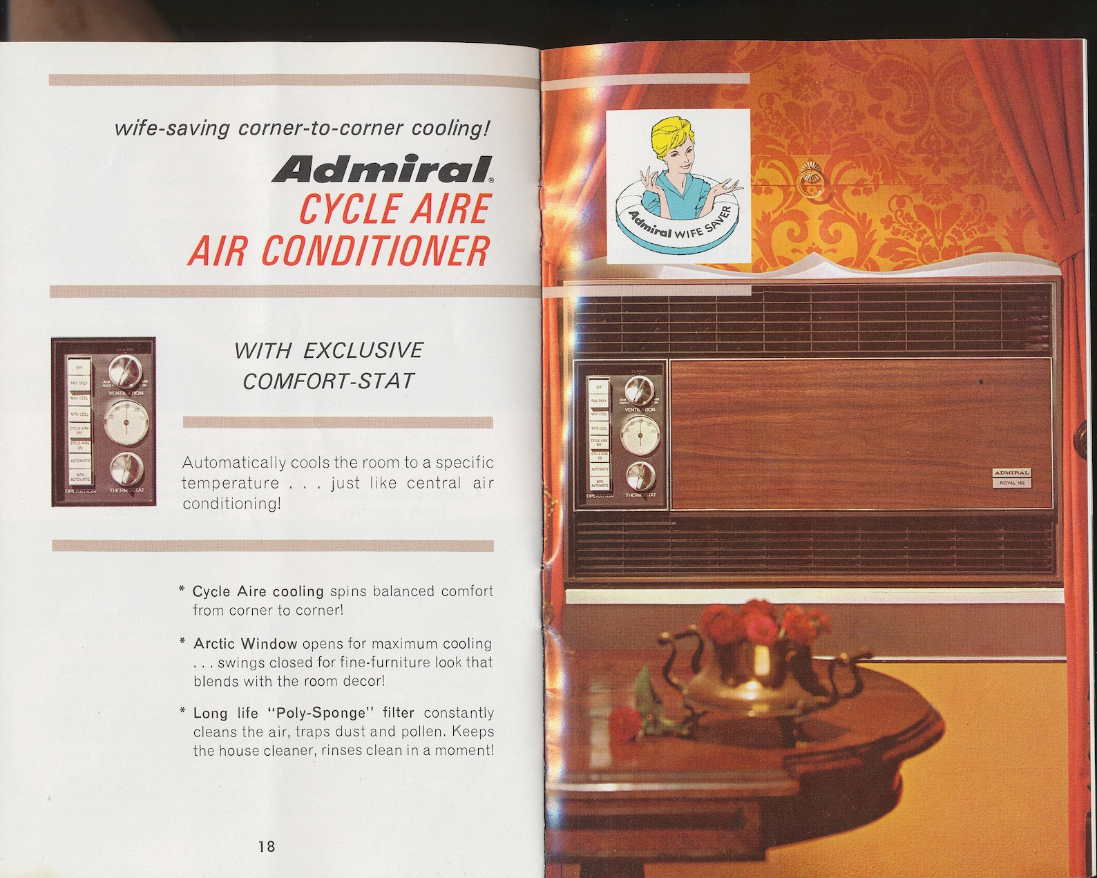 Vintage 1960s Admiral "wife-saver" Cookbook - Retro Stoves, Appliances ...