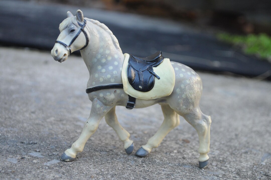 Papo # 51056 Andalusian Horse With Saddle - Realistic Miniature for ...