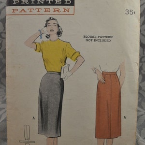 Butterick 5924 Sexy 1950s Pencil Skirts Great Easy - Etsy