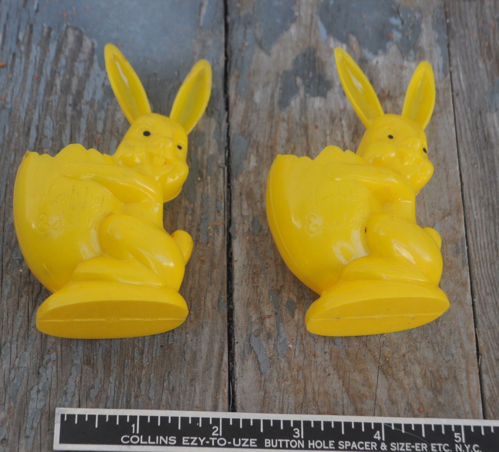Vintage Irwin Hard Plastic Bunny Rabbit W/ Easter Egg- Candy Holder ...