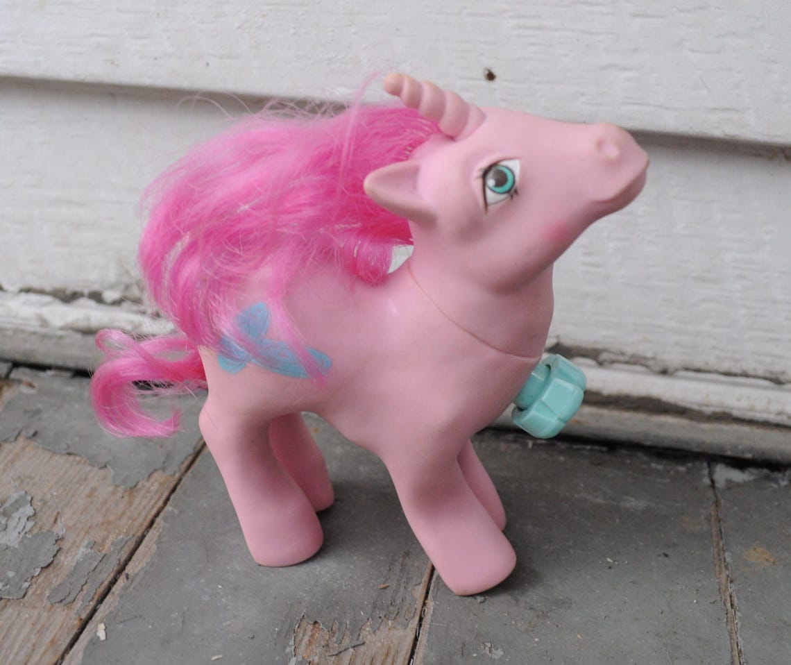 True Vintage 1980s Gen 1 My Little Pony - Twirler - G1 - Hasbro - Dance ...