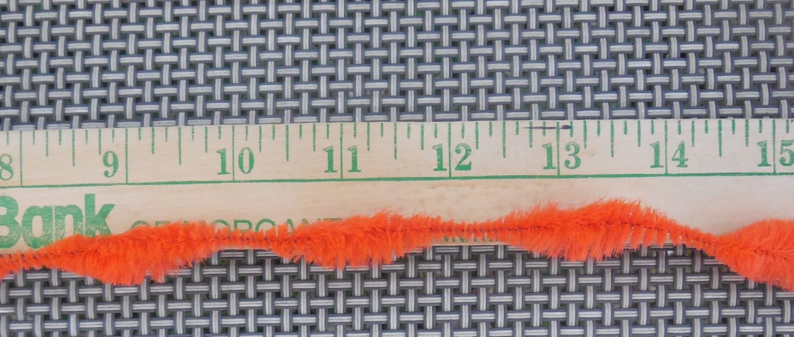 Vintage SMALL ORANGE Bump Fuzzy Wire Stems by the YARD - Etsy