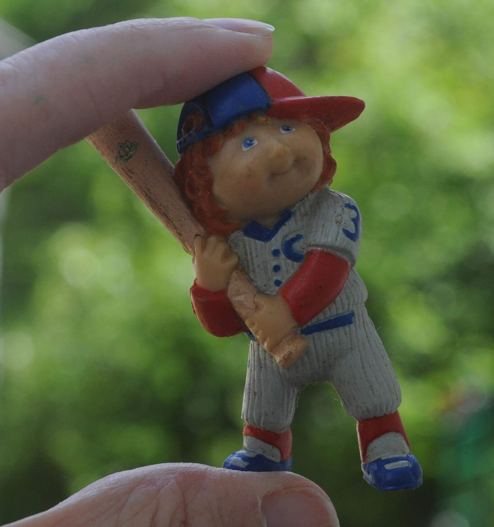 Vintage 1980s Cabbage Patch Kid Figurine - Cute / Kawaii - Redhead Boy ...