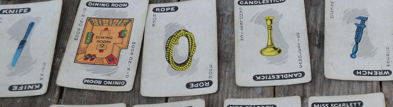 Vintage / Antique First Edition - 1940s - Clue / Cluedo - Replacements ...