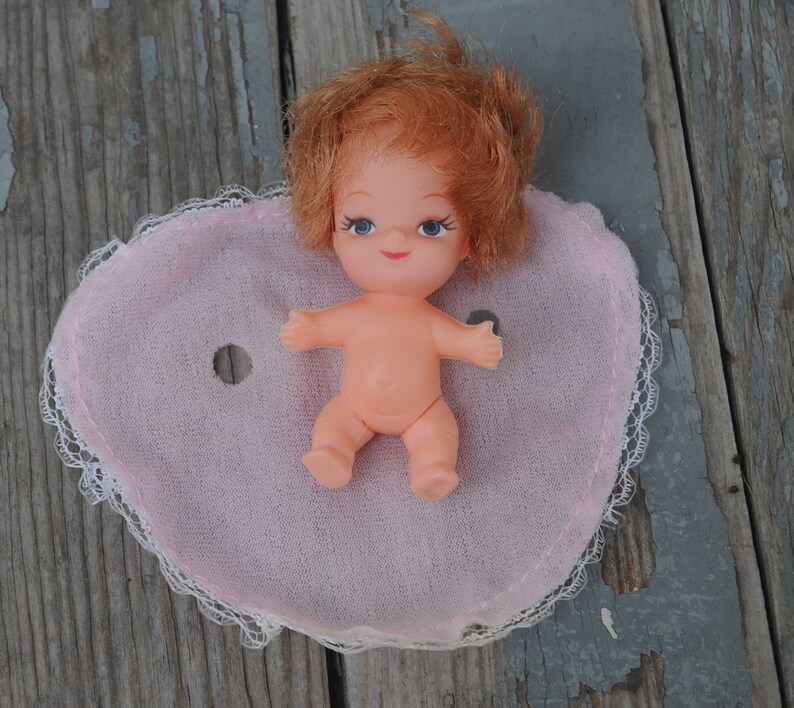 Vintage Cute / Kawaii Liddle Kiddle Clone Baby - Unmarked "baby in a ...