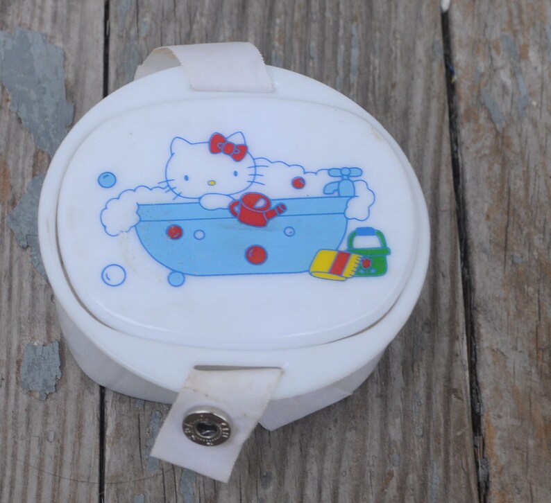 Vintage 1980s RARE Hello Kitty Bath Set - Brush, Comb & Mirror W ...