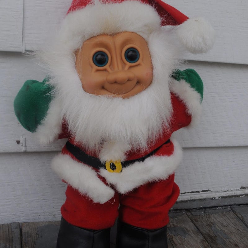 Holiday Troll Doll - Etsy