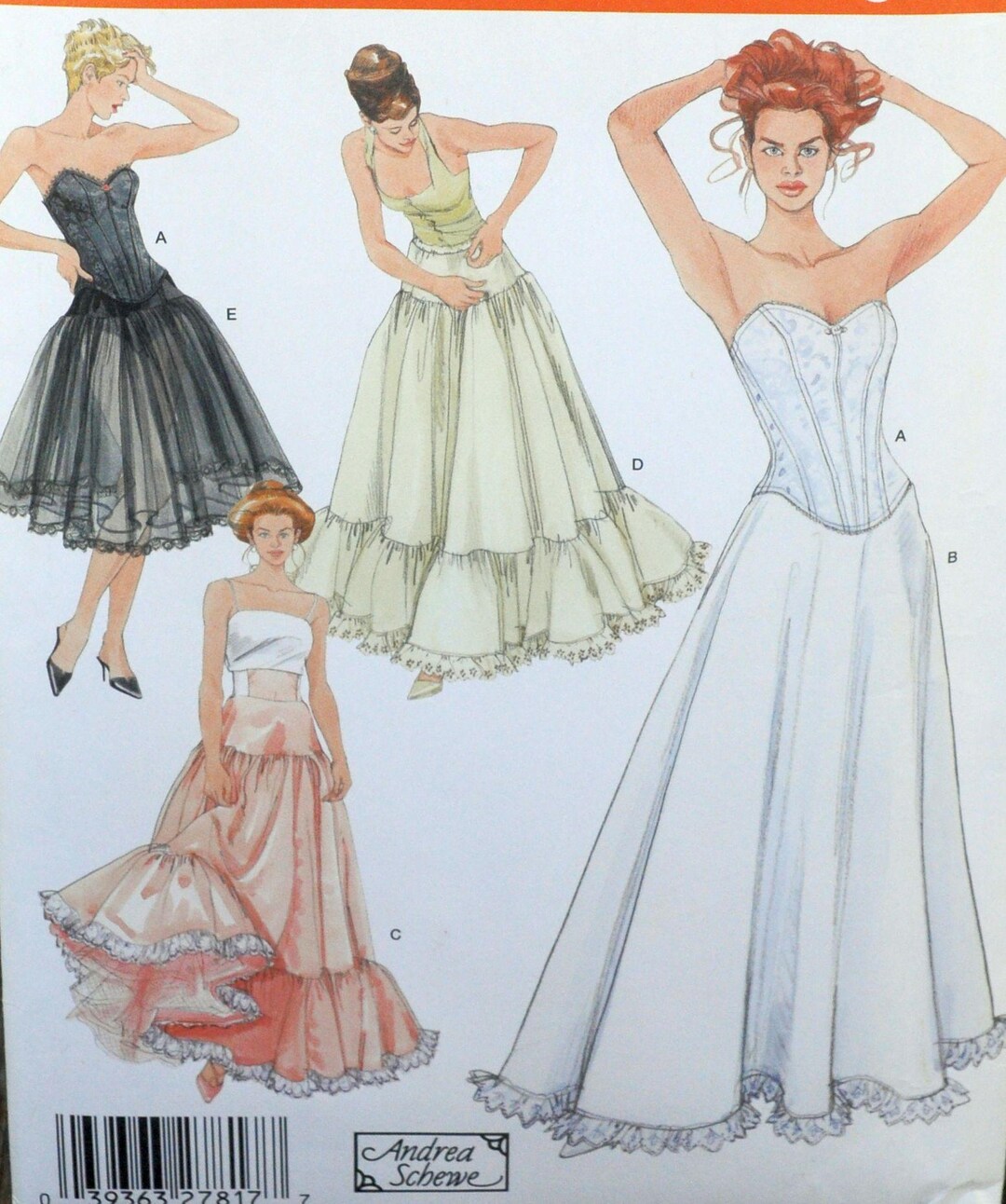 Simplicity 5006 - Beautiful DIY Petticoats, Crinolines, Gowns Sewing ...