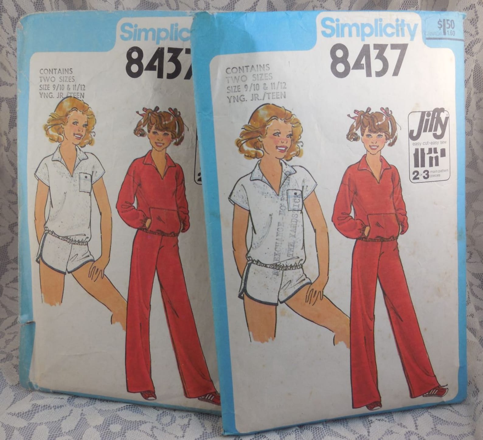 Simplicity 8437 Jiffy Girls' or Tweens' Sportswear / | Etsy