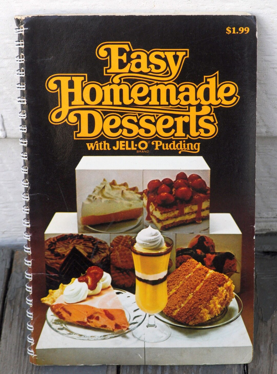 Vintage Jell-o Cookbook Easy Homemade Desserts W/ Jell-o Pudding Cakes ...