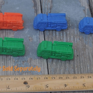 Vintage 1980s Colorful Vehicle Erasers - Train, Car, Plane, Boat ...