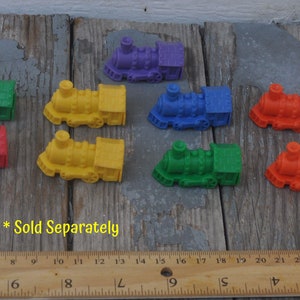 Vintage 1980s Colorful Vehicle Erasers - Train, Car, Plane, Boat ...