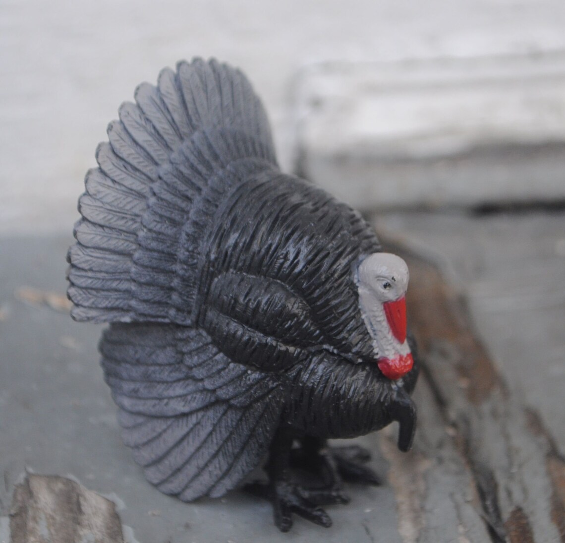 Vintage 1980s Model TURKEY for Diorama Barnyard Farmyard - Etsy