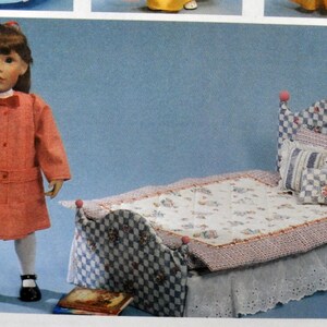 Simplicity 7900 DIY Clothes & Bed for American Girl or Similar 18 Inch ...