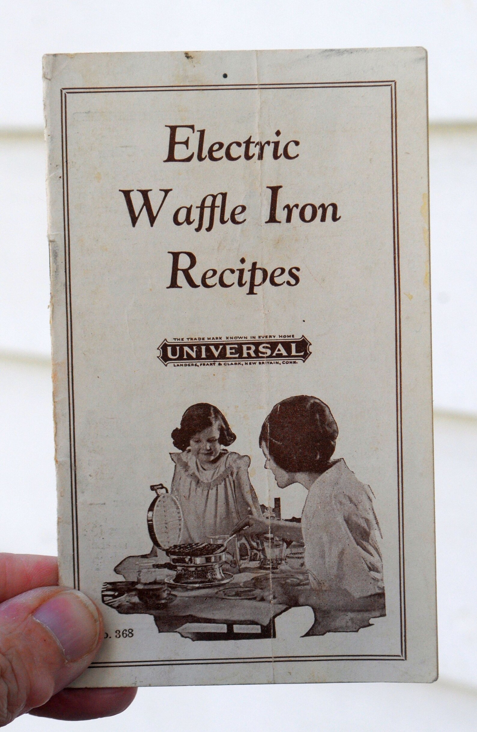 Vintage 1920s electric Waffle Iron Recipes - Etsy