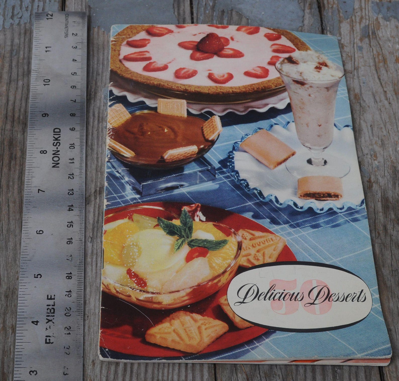 Vintage 1950s Nabisco Cookbook - 50 Delicious Desserts - Cakes ...