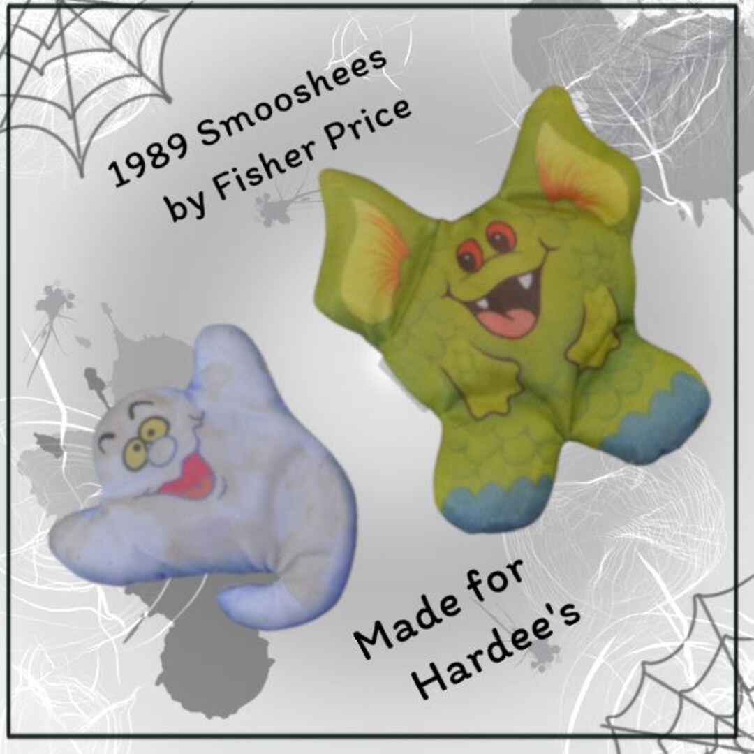 Vintage 1989 Smooshees by Fisher Price / Hallmark Cards Made for Hardee ...