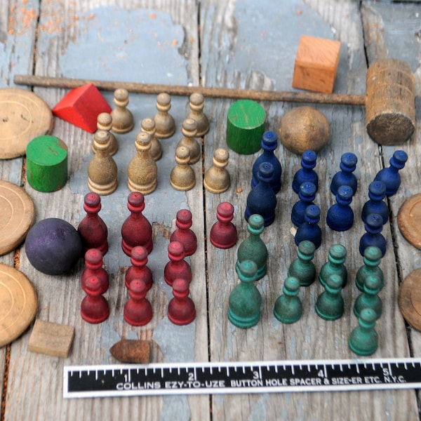 Large Wooden Tokens - Etsy