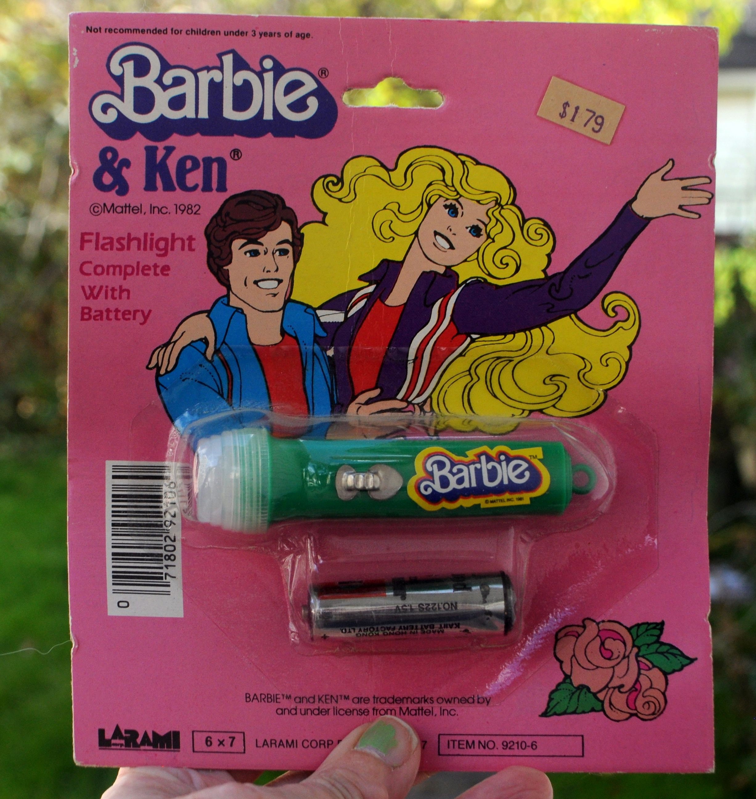 Vintage Barbie & Ken Flashlight by Larami Corp. - Extremely Rare - Mint ...