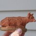 Vintage Nativity Figurine - Shaggy Ox, Oxen, Cow - Christmas Display ...