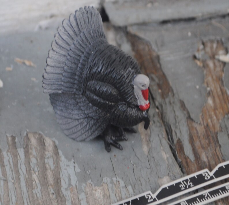 Vintage 1980s Model TURKEY for Diorama Barnyard Farmyard - Etsy