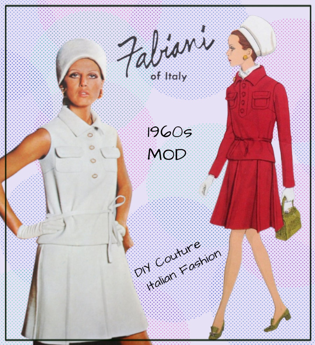 Simplicity 2188 - Vintage 1960s MOD Couturier Dress by Fabiani of Italy ...