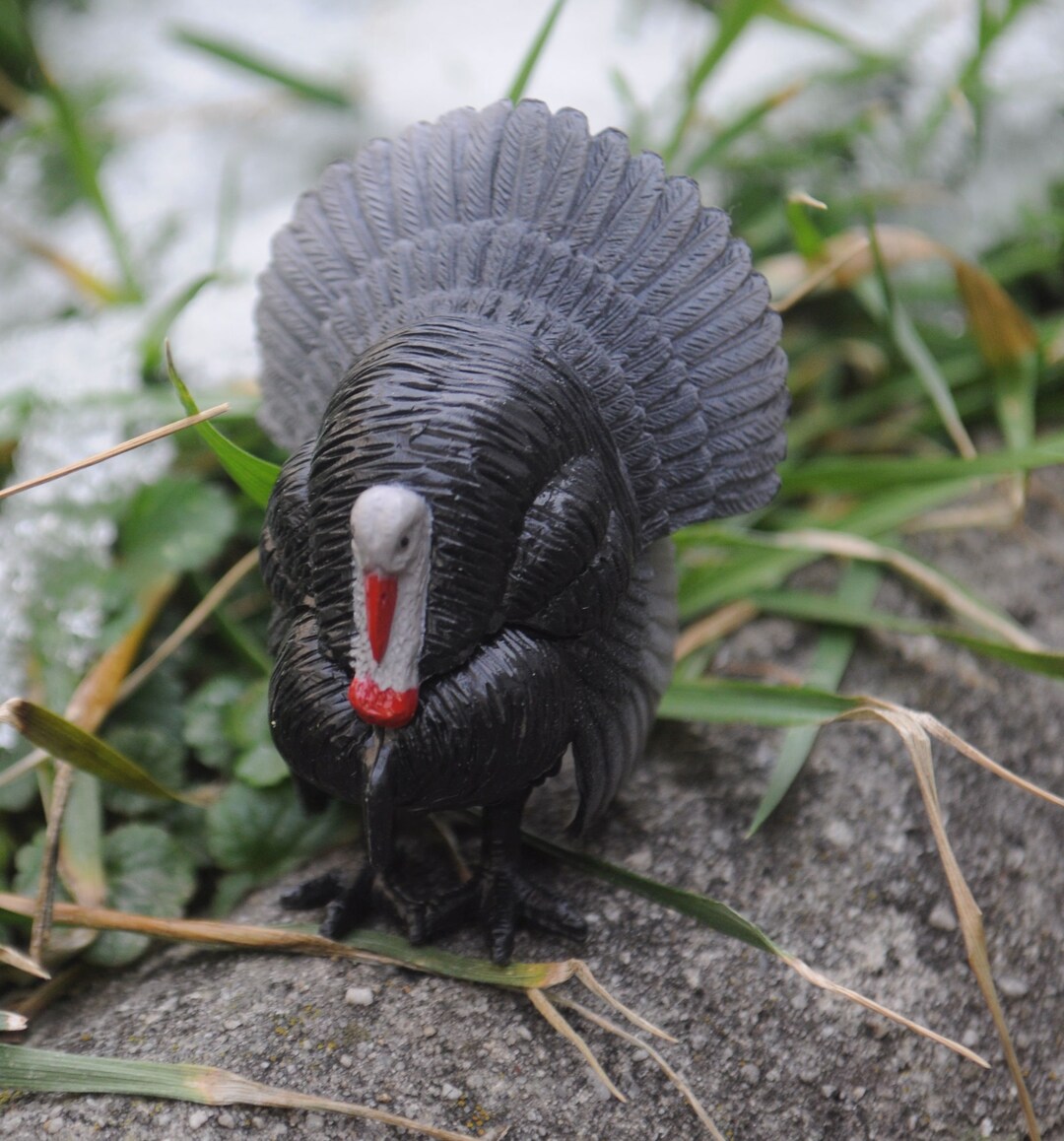 Vintage 1980s Model TURKEY for Diorama, Barnyard, Farmyard, Model ...
