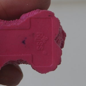 Vintage 1980s RUSS Dog Erasers / Vinyl / Rubber Figurines - Dollhouse ...