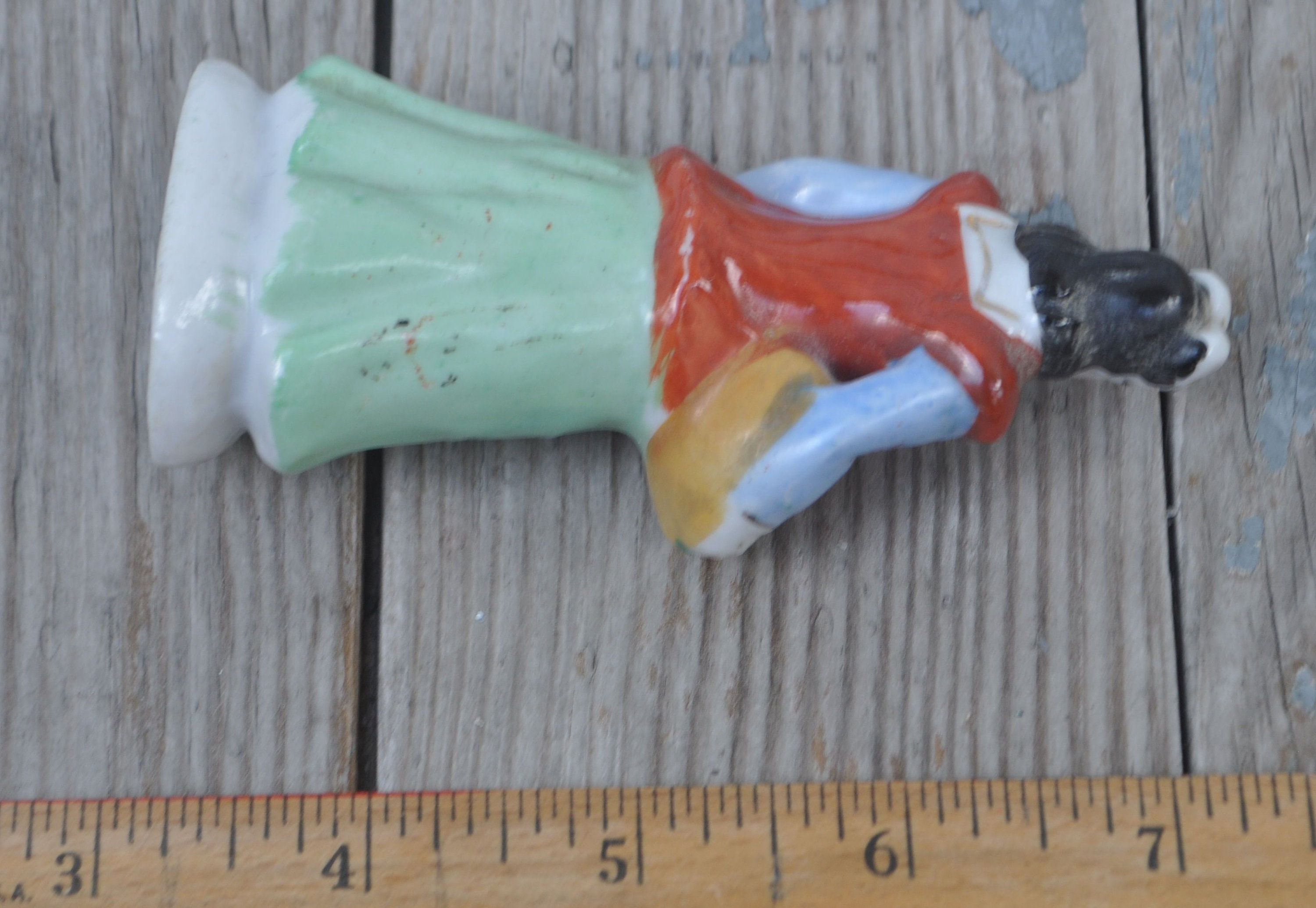 Vintage Occupied Japan Flower Seller Lady Figurine - Tchotchke - Cute ...